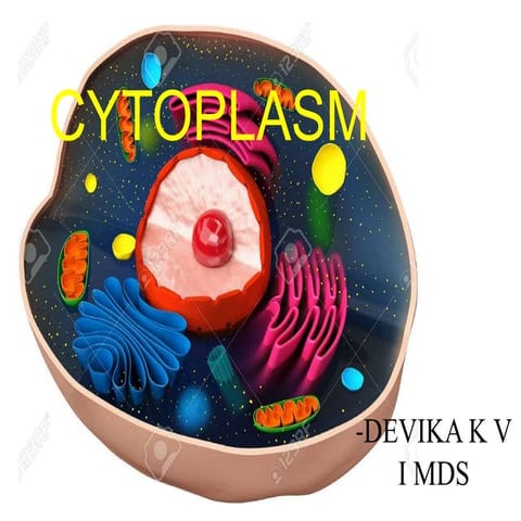 Contents of Cytoplasm | PPTX