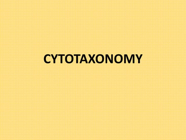 Numerical Taxonomyplant Taxonomy Pptx Biological Sciences Science 0948