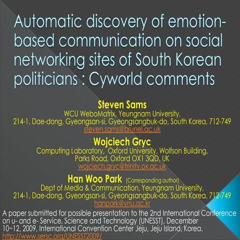 Cyworld Jeju 2009 Conference(10 Aug2009)No2(2) | PPT