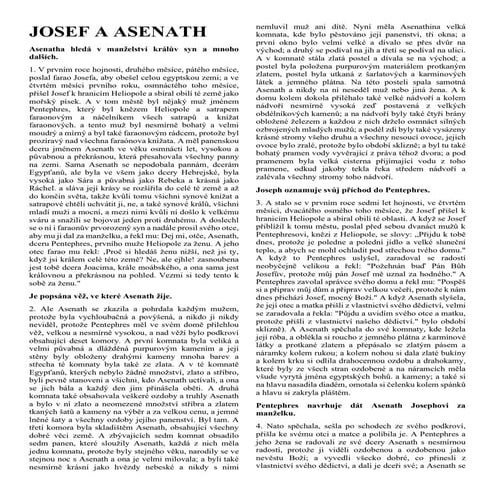 Czech - Joseph and Asenath by E.W. Brooks.pdf
