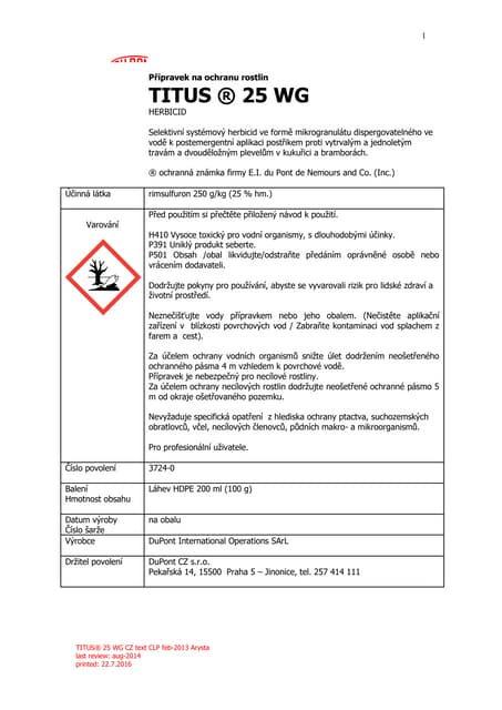 Cz herbicide pantera qt_label | PPT