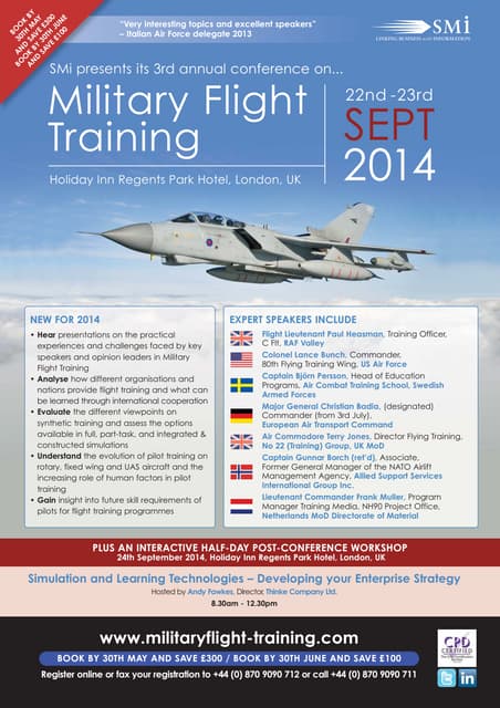 Webinar: Military Education and Training | PPT
