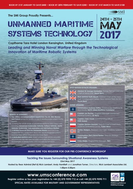 US Undersea Warfare Science & Technology Objectives and US Unmanned Undersea Vehicles (UUV ...