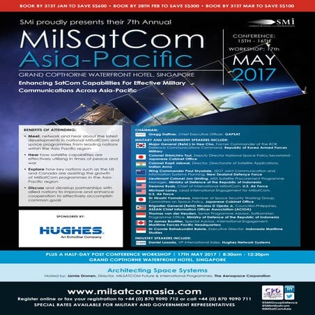 SMi Group's 7th annual MilSatCom Asia-Pacific 2017 | PDF