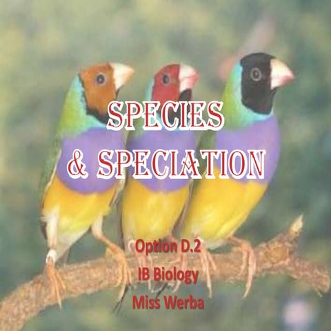 D.2 species-and-speciation | PPT