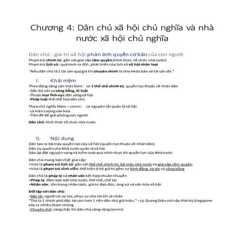 Chương 4. Dân chủ XHCN và Nhà nước XHCN.pptx