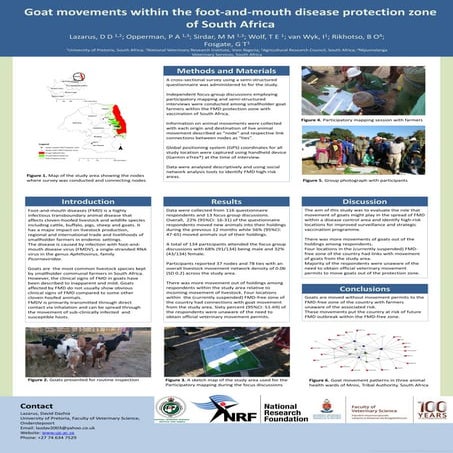 GOAT MOVEMENTS WITHIN THE FOOT-AND-MOUTH DISEASE PROTECTION ZONE OF ...