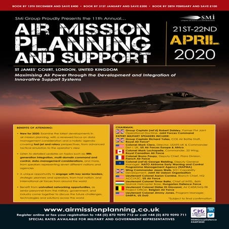 SMi Group's Air Mission Planning and Support 2020 | PDF