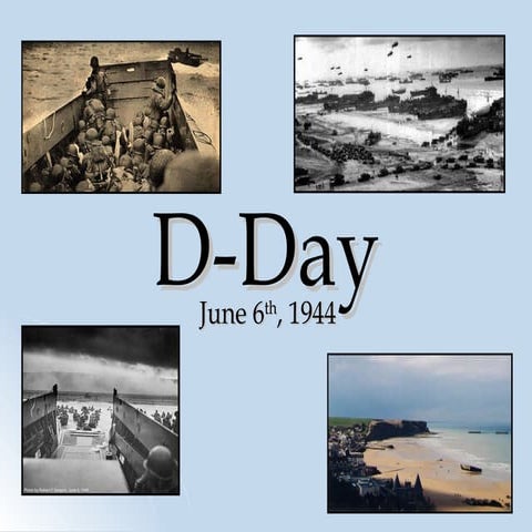 Operation Overlord (D-Day) and Canada's Role | PPT