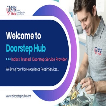 Doorstep Hub's Appliance Repair Services | PDF