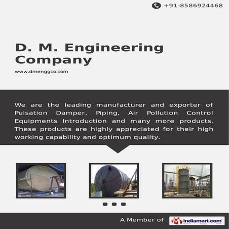 D m-engineering-company | PDF | Manufacturing Industry | Industries