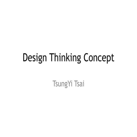Design Thinking Notes | PDF