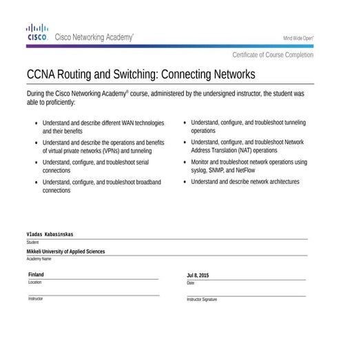 CCNA Routing and Switching - Connecting Networks | PPT