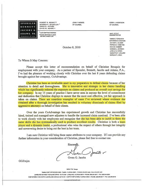 WWW CEO Reference Letter | PDF
