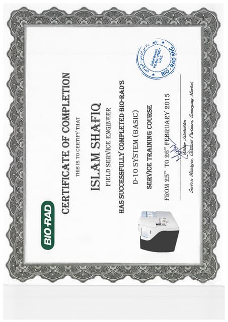 Bio-Rad Evolis Twin Plus System Training | PDF