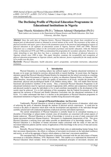 Foundations of Physical Education and Health v2.pptx | Sports
