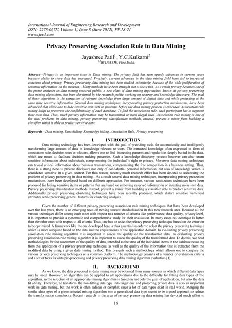 Hiding Sensitive Association Rule Pdf