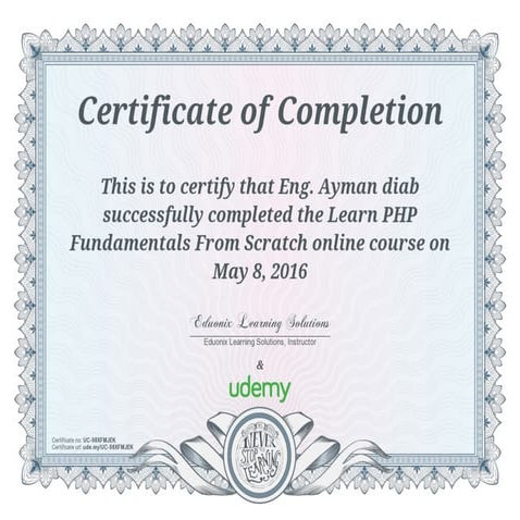 Learn PHP Fundamentals From Scratch | PDF