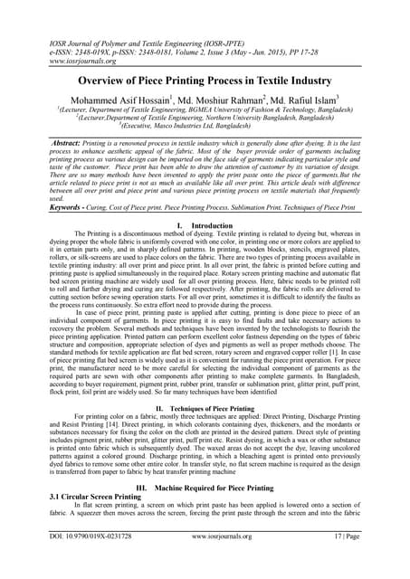 Rubber printing v/s Crack printing | PDF