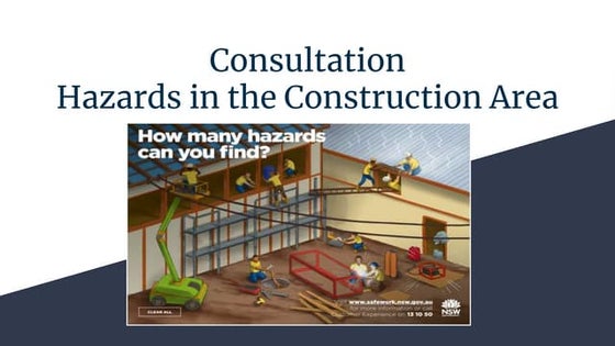 Construction site induction | PPT