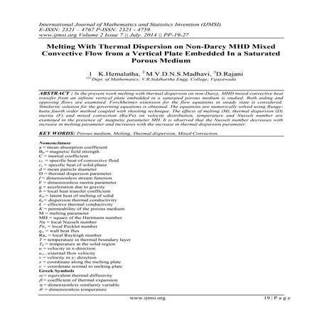 Similarity Solution of an Unsteady Heat and Mass Transfer Boundary ...