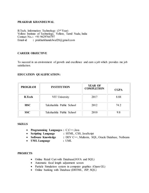 Binod_Resume | PDF