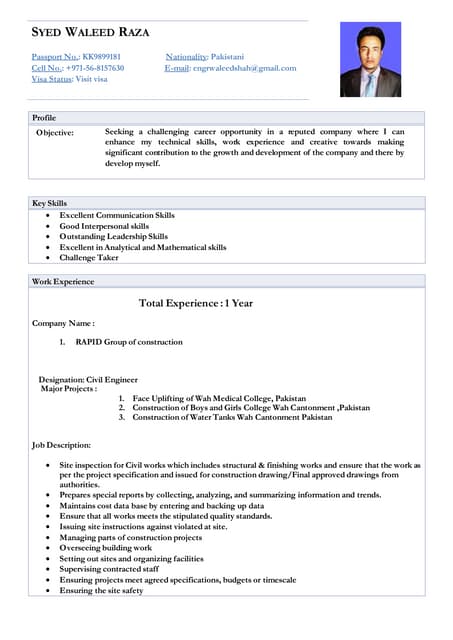Engr Waleed Shah | PDF Engr Waleed Shah | PDF
