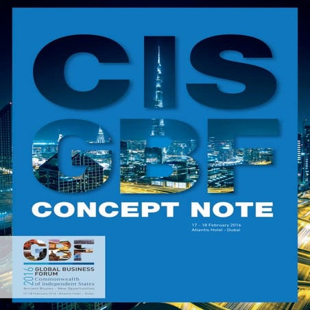 CIS GBF 2016 - Concept Note - 10Sep15 | PDF