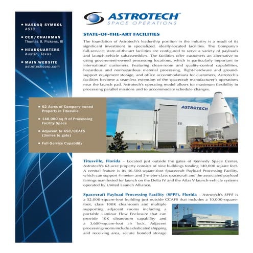 ASO_Facilities | PDF