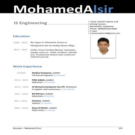 ADEL CV | PDF