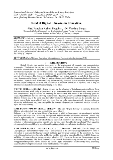 Introduction to library science | PPTX