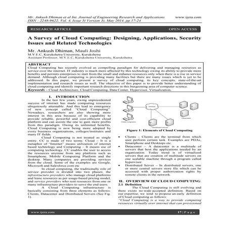 Cloud Computing Paradigm