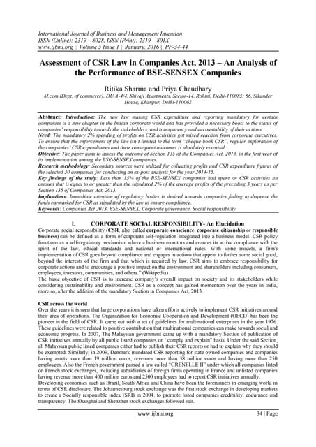 A Comprehensive Guide to CSR Reporting in India-Forms, Importance, and ...