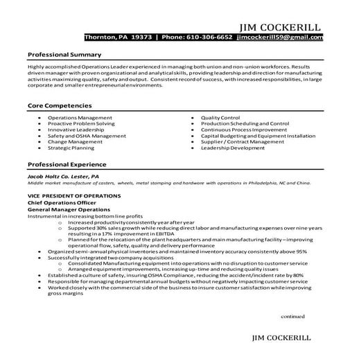 James Cockerill | PDF