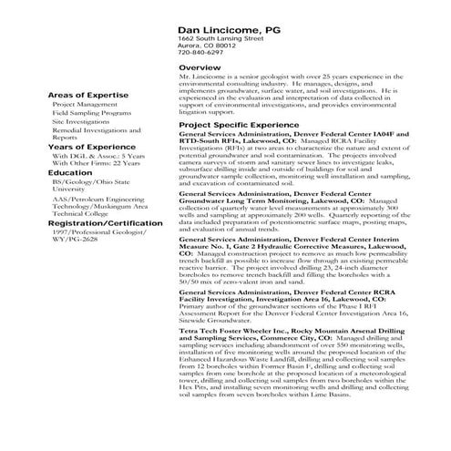 Terry Schaffer Resume Final 11 June 15 | PDF