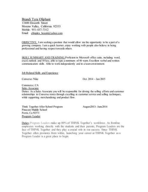 Monica LeBlanc Business Resume | PDF
