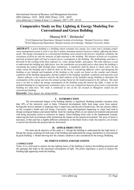 IRJET- Analysis of Effects of Side Daylight and Building Orientation on ...