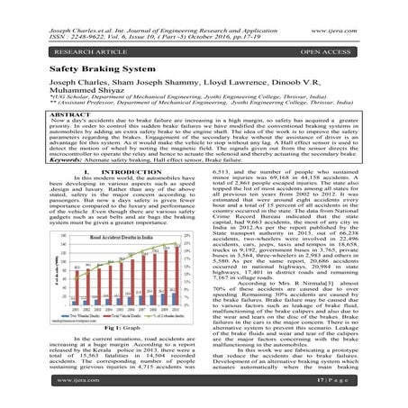 Safety Braking System | PDF