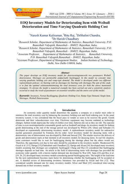 Single period inventory model with stochastic demand and partial backlogging | PDF