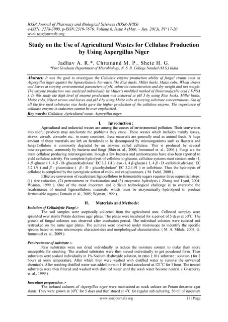 commercial production of cellulase enzyme and its uses | PPTX ...