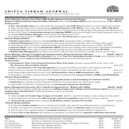 AdityaVikram Agarwal_CV | PDF