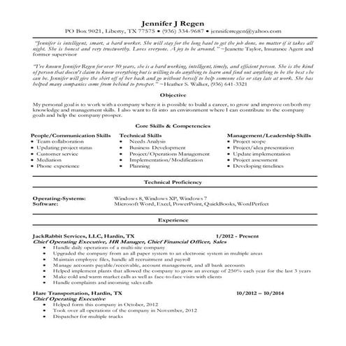 JJR Resume | PDF