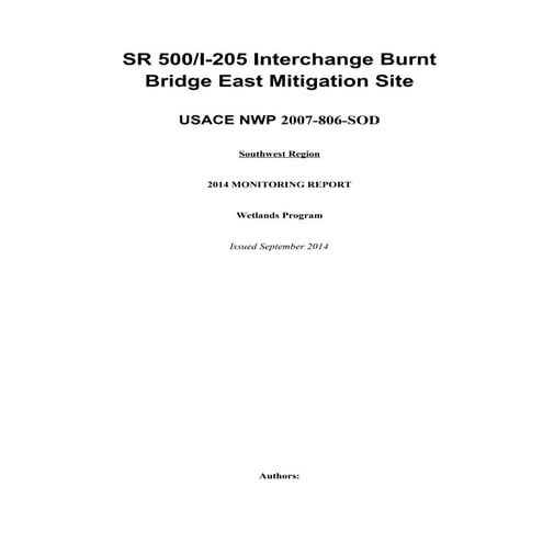 500BurntBridgeReport | PDF