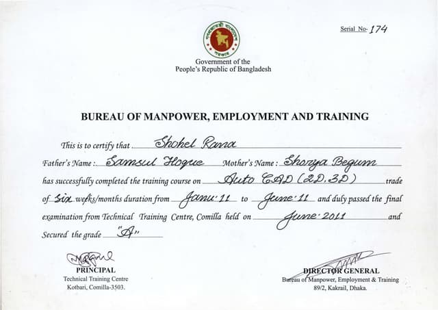 BBA CERTIFICATE | PDF