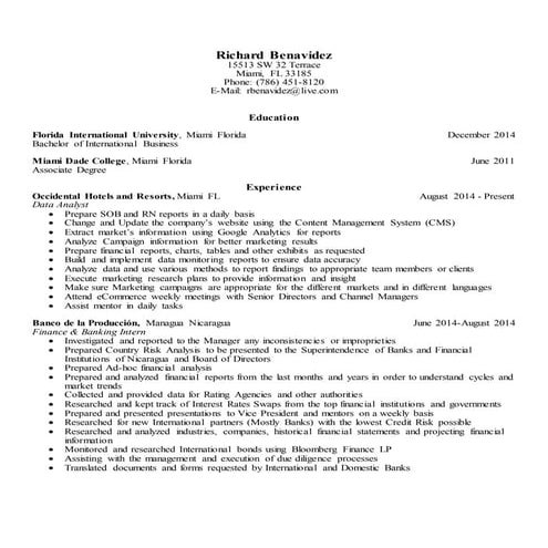 Resume_Graham | DOC