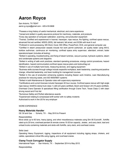 Eric R. Odom Resume | PDF