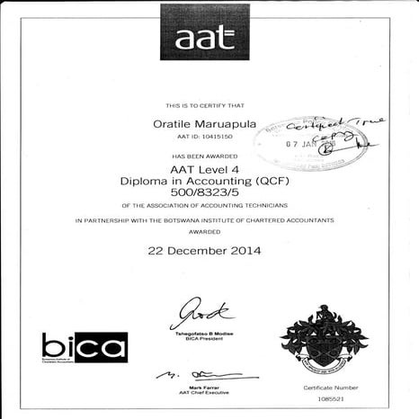 AAT level 4 | PDF