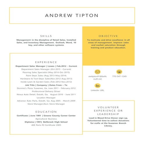 Andy Tipton resume | DOCX