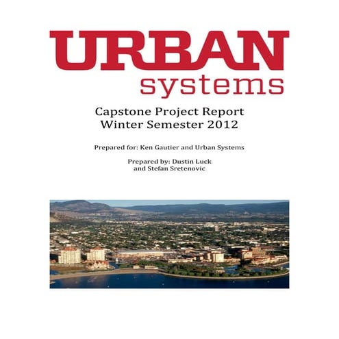 URBAN SYSTEMS REPORT | PDF