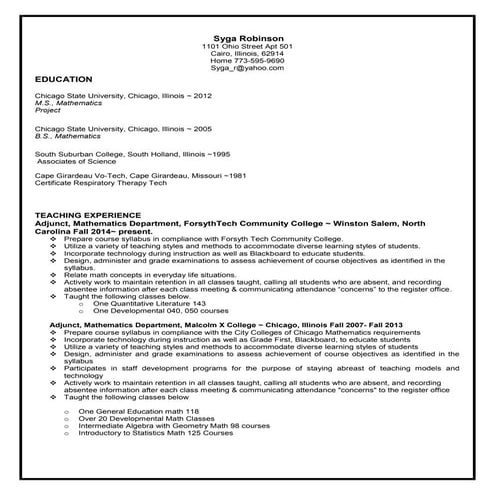 Resume | DOC